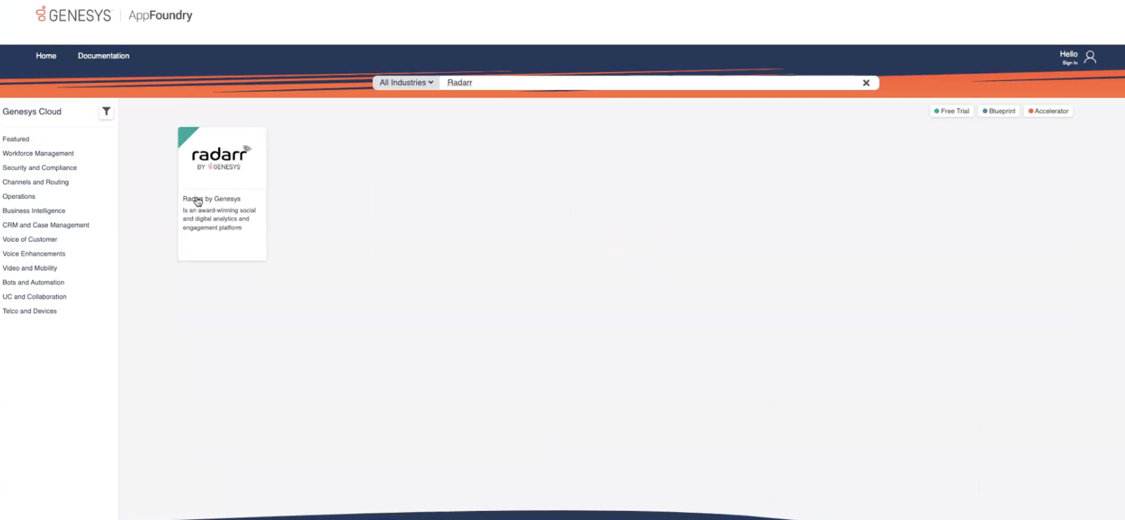 How do I install Radarr by Genesys from Genesys AppFoundry? - Radarr by ...