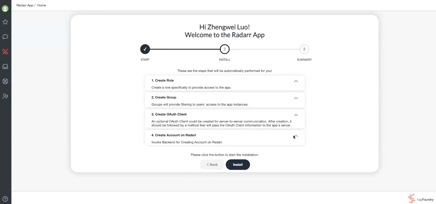 How do I install Radarr by Genesys from Genesys AppFoundry? - Radarr by ...