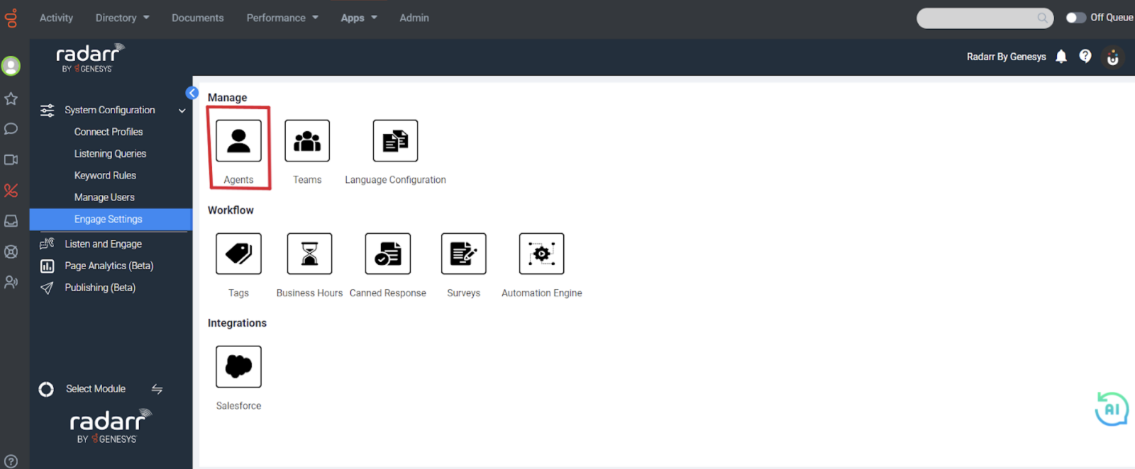 Managing your Engage Users’ Roles - Radarr by Genesys Help and Support