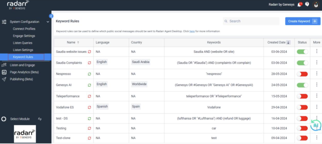 Auto-Sync to Response Based on Keywords - Radarr by Genesys Help and ...